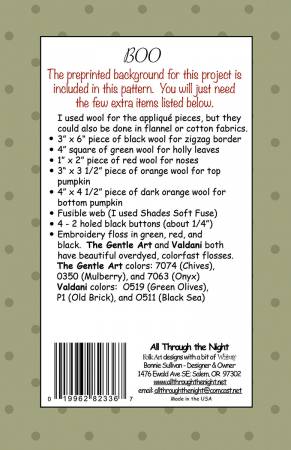 1730 - Boo (October) – All Through The Night, LLC.