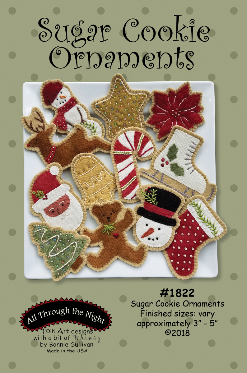 1822 - Sugar Cookie Ornaments – All Through The Night, LLC.